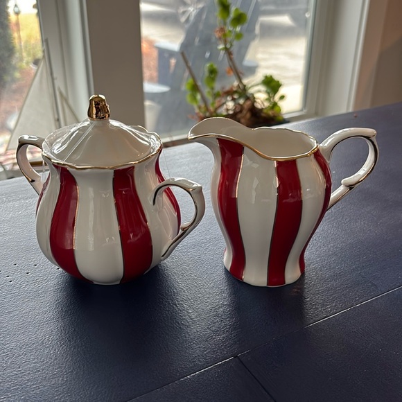 Grace Teaware | Dining | Sugar Bowl With Lid And Creamer Set By Grace ...